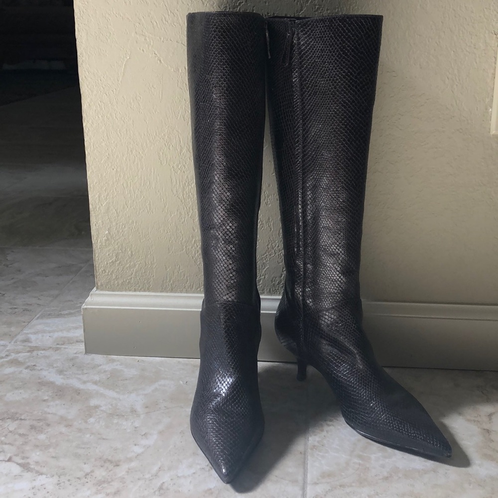 Cole Han Leather Boots - Gem